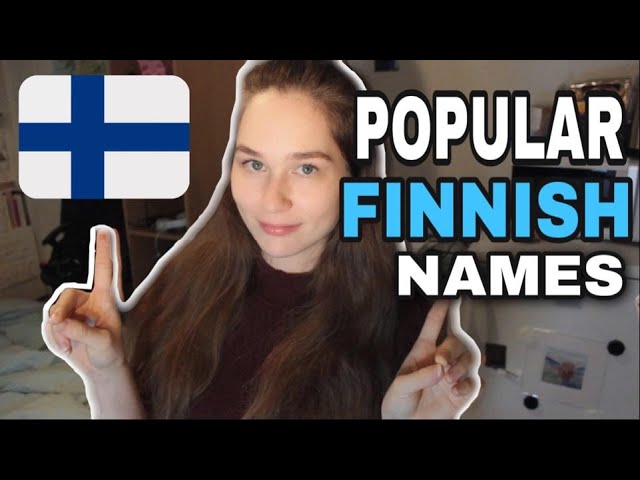 Traditional Finnish Names