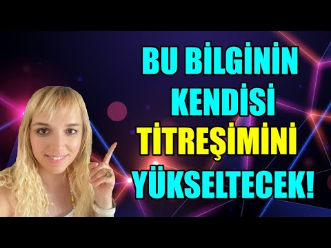 BU BİLGİNİN KENDİSİ TİTREŞİMİNİ YÜKSELTİYOR- ÖNEMLİ BİLGİ PAYLAŞIMI #mistikyol #didemçiloğlu