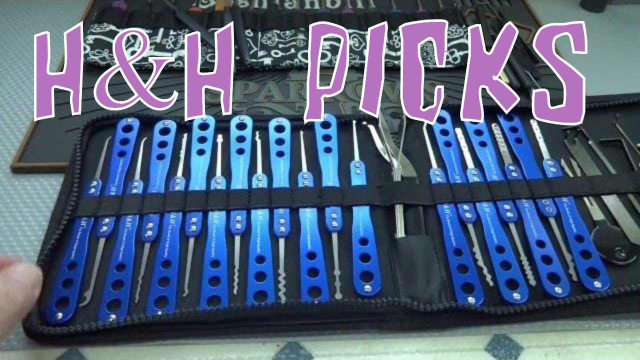 (784) Review: H&H 30-Piece Lock Pick Set - YouTube