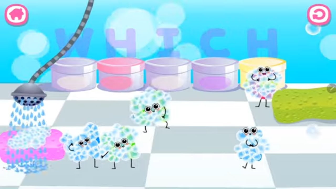 Abc Games : Rinse the Bubble Bath - YouTube