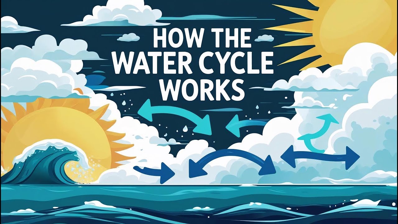 💧 How Does The Water Cycle Work? | Explained Simply | Amazing Planet ...