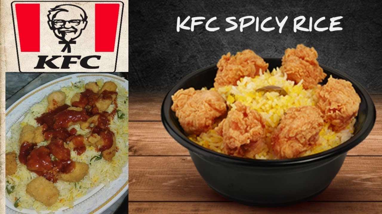 KFC SPICY RICE HOME MADE RECIPE - YouTube