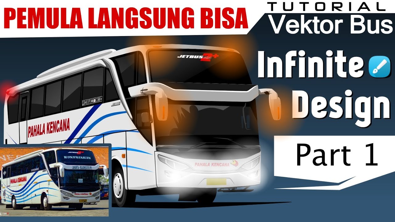 Tutorial Vektor Bus #Part 1 | Bikin dasar body bus - YouTube