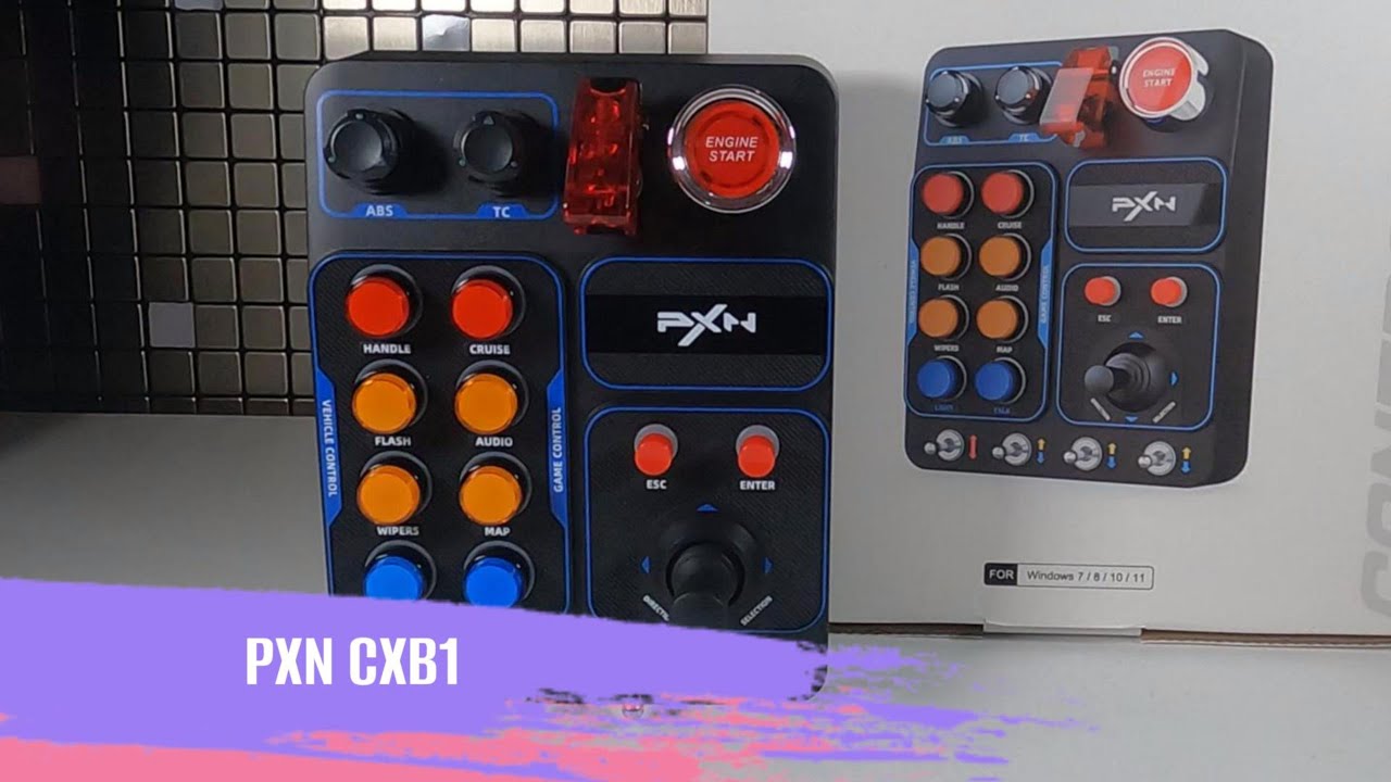 PXN CB1 botonera Unboxing - YouTube
