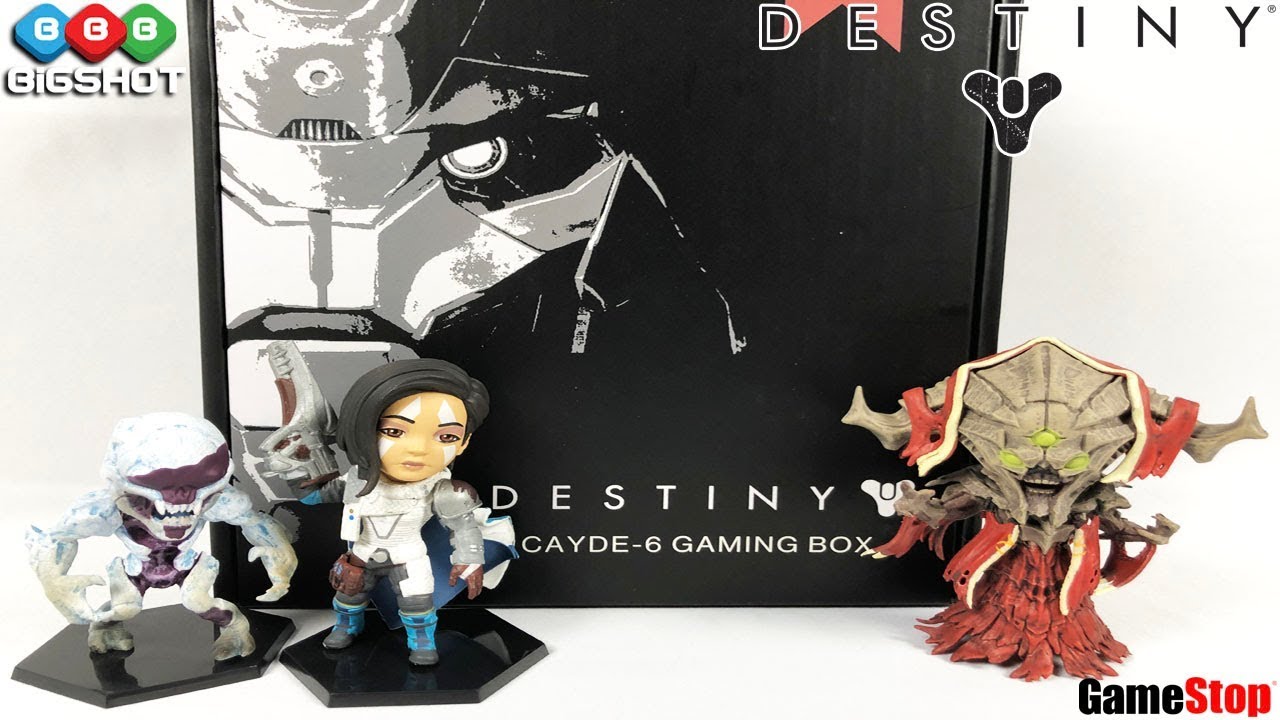 Destiny Cayde-6 Gaming Box & Ana Bray, Ice Thrall, and Nokris Figures ...