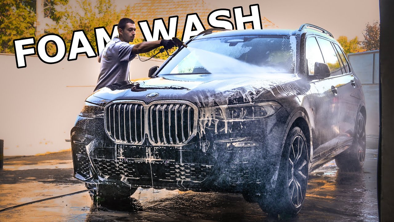 BMW X7 Exterior Deep Cleaning - Car Detailing - YouTube