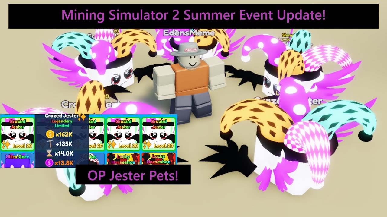 Summer Event 2023 Update in Mining Simulator 2 Roblox - YouTube
