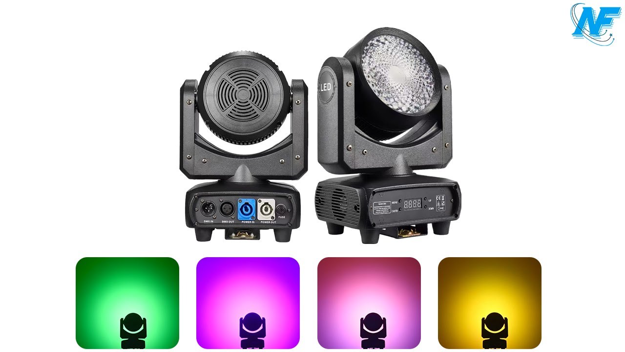 120W RGBW LED Moving Head: Ultimate Light Show Solution for Any Event ...