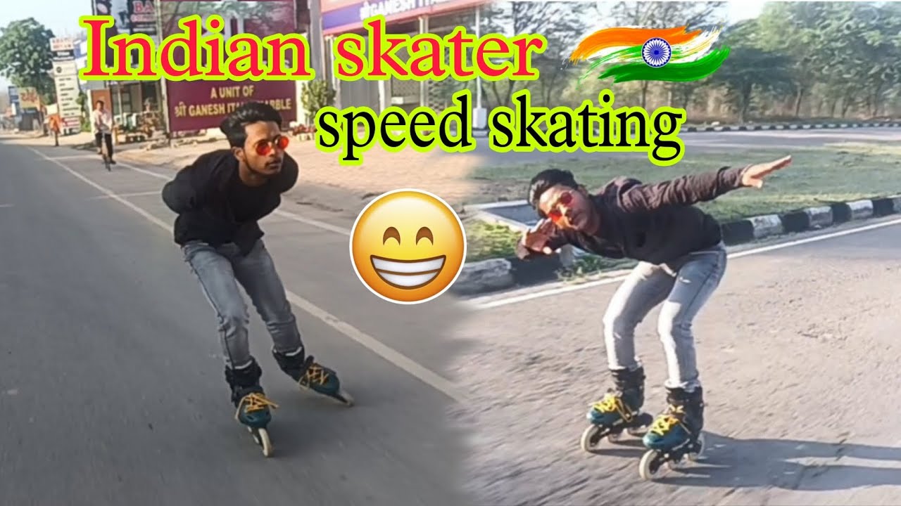 Indian skater speed skating morning 🌄//🫰🫰🫰🫰 - YouTube