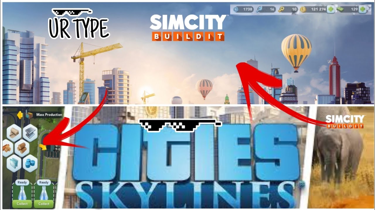 City Skyline*Sim City 🌆 | Sim City? [part-1] | brand new video | gta 5 ...