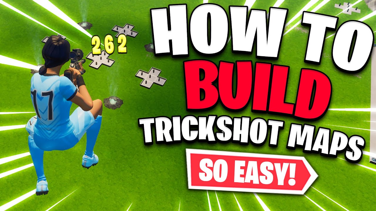 How to Build INSANE Trickshot Maps #2... (Trickshot Map Tutorial) - YouTube