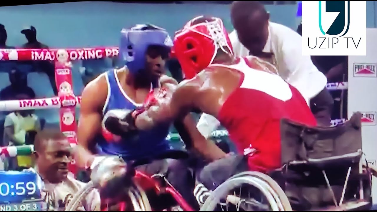 boxing in wheels - YouTube