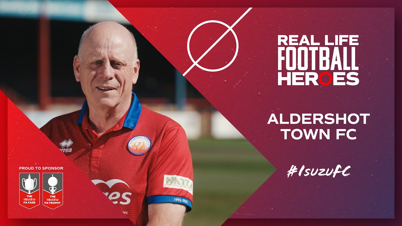 Real Life Football Heroes | Isuzu FC | Aldershot Town FC - YouTube