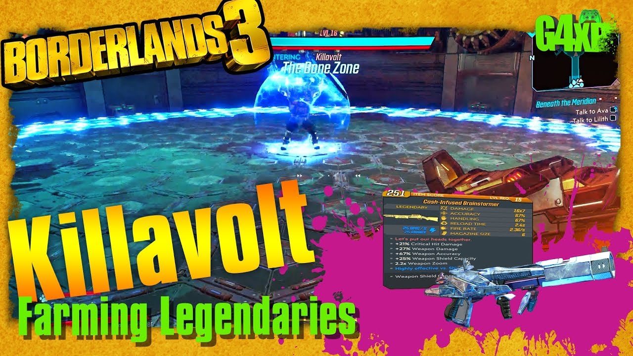 Borderlands 3 | Game Guides | Farming KillaVolt - YouTube