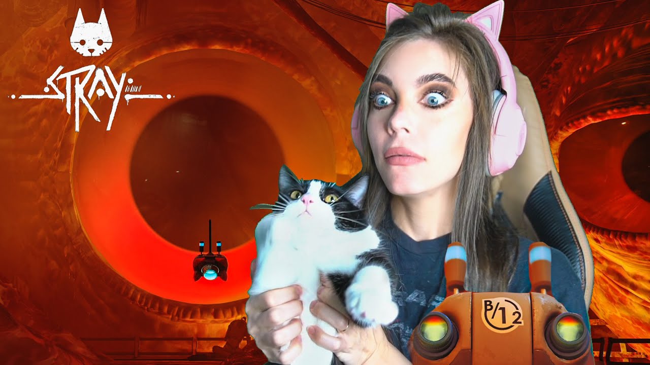 Why Are There Eyeballs Everywhere! - STRAY - part 2 - YouTube