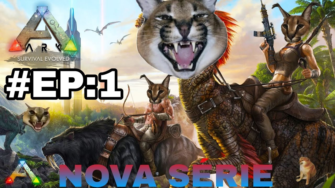 NOVA SÉRIE DE ARK !!! primeiro episódio da série de ark - YouTube