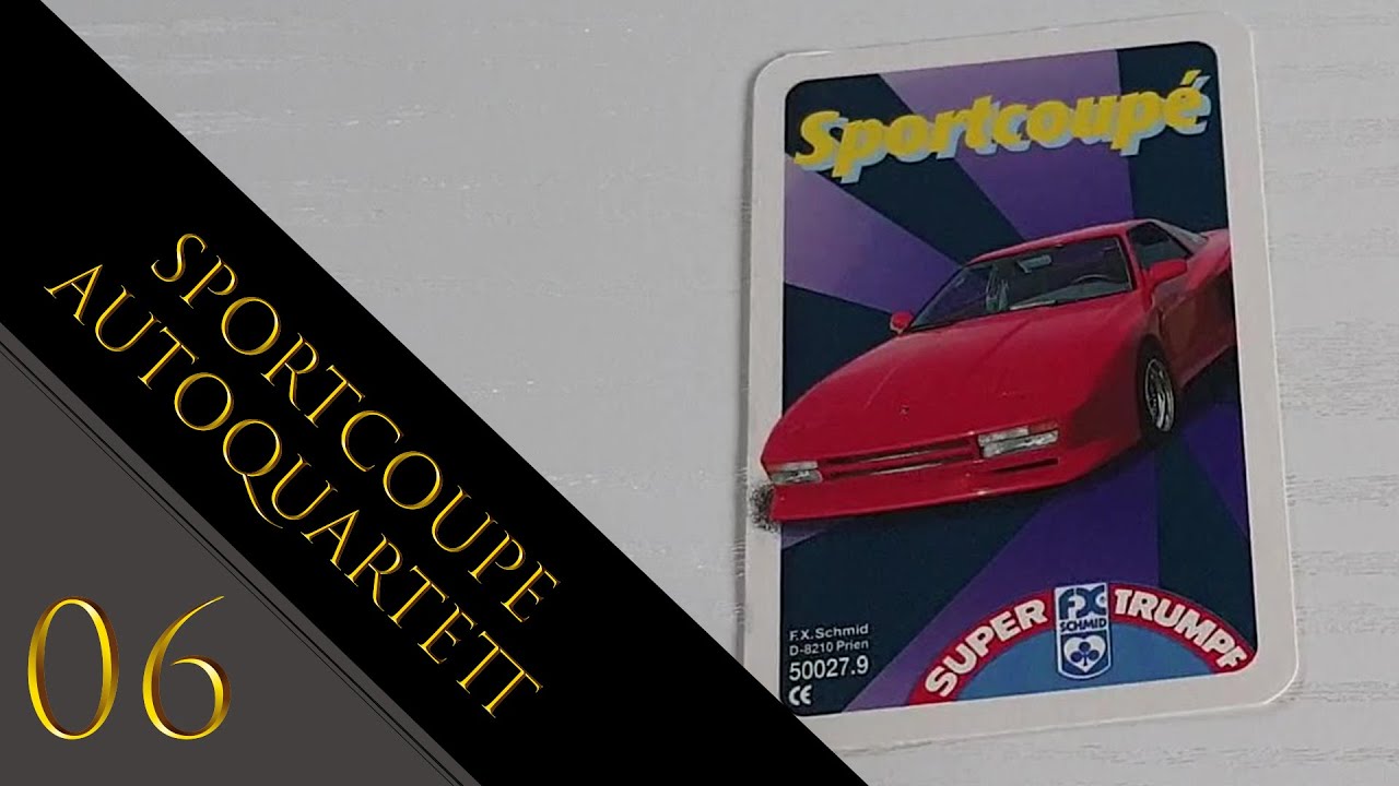 Vorstellung Autoquartett [Quartett] Folge 06: Sportcoupe [german ...