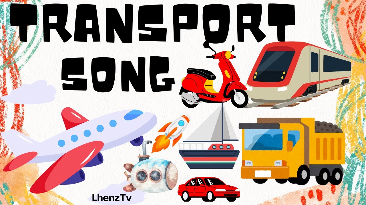 Transport Song from A - Z | Kids Educational Song from A-Z transport ...
