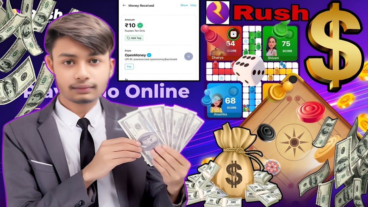 Rush app sign up ₹10 rupaye instant unlimited time Cashback 💰🎁💵 # ...