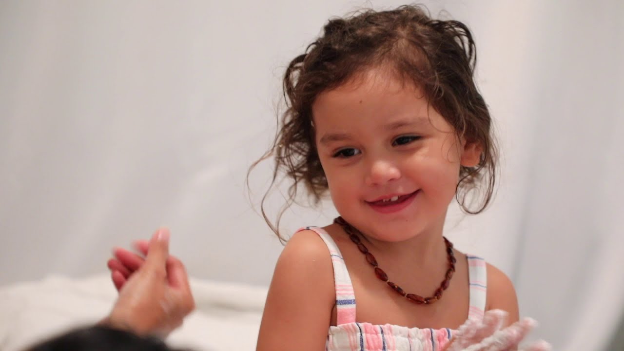 ASMR by Kiana Baby - 2 Year Old Toddler Does ASMR on Mommy - YouTube