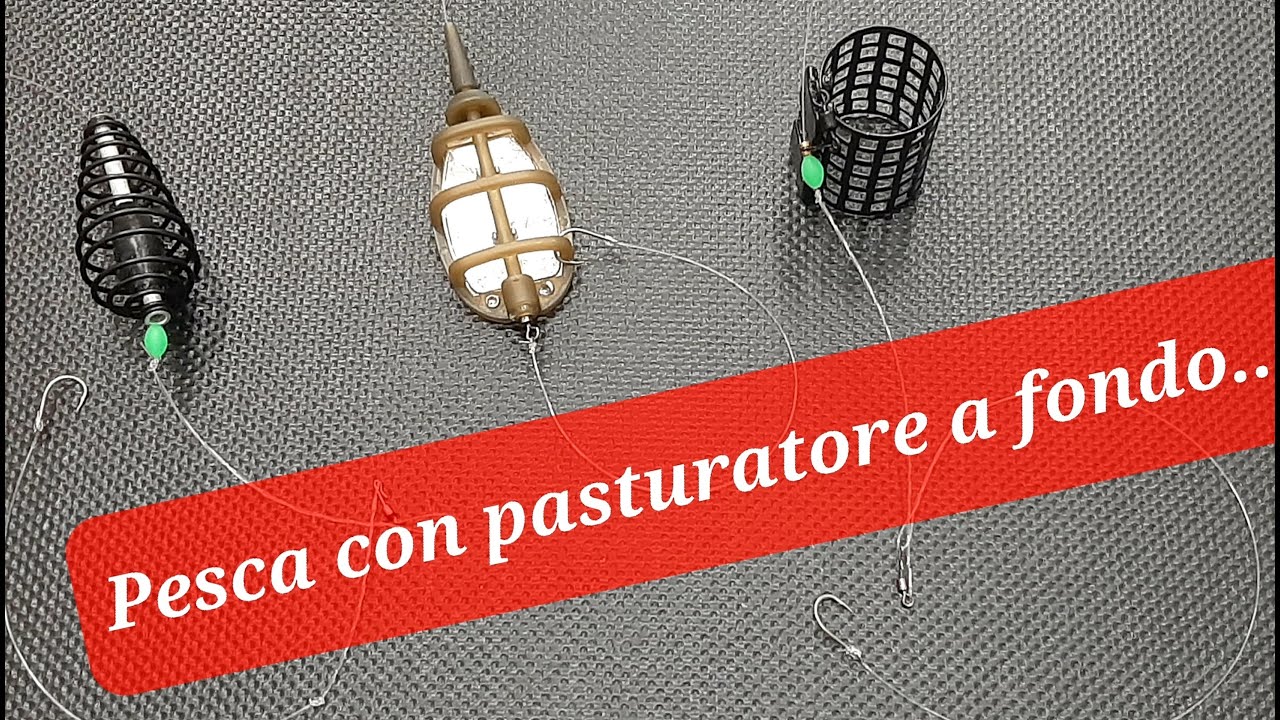 Montatura per la pesca a fondo.... method feeder inline, facile per ...
