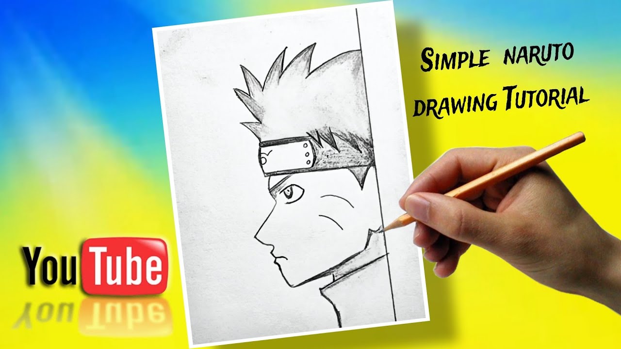 Simple naruto drawing Tutorial for bigginer || step by step guide ...