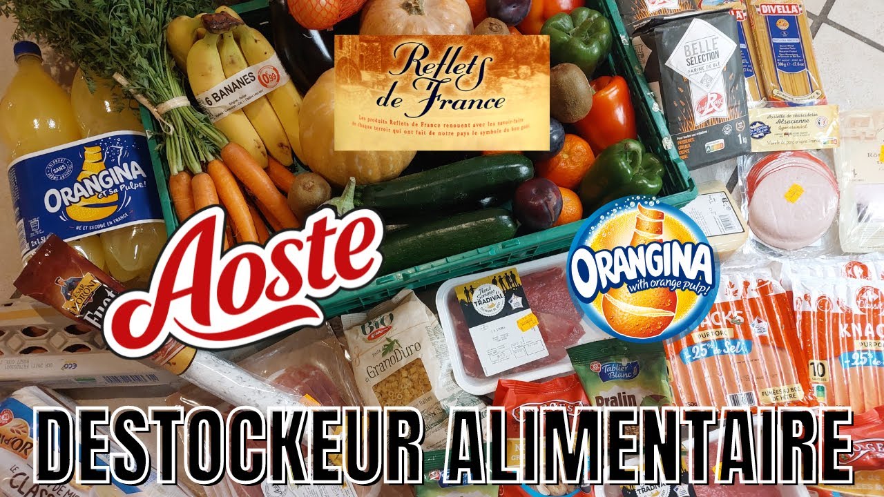 RETOUR DE COURSES : Spécial DESTOCKEUR ALIMENTAIRE et Nouveau ROBOT ...