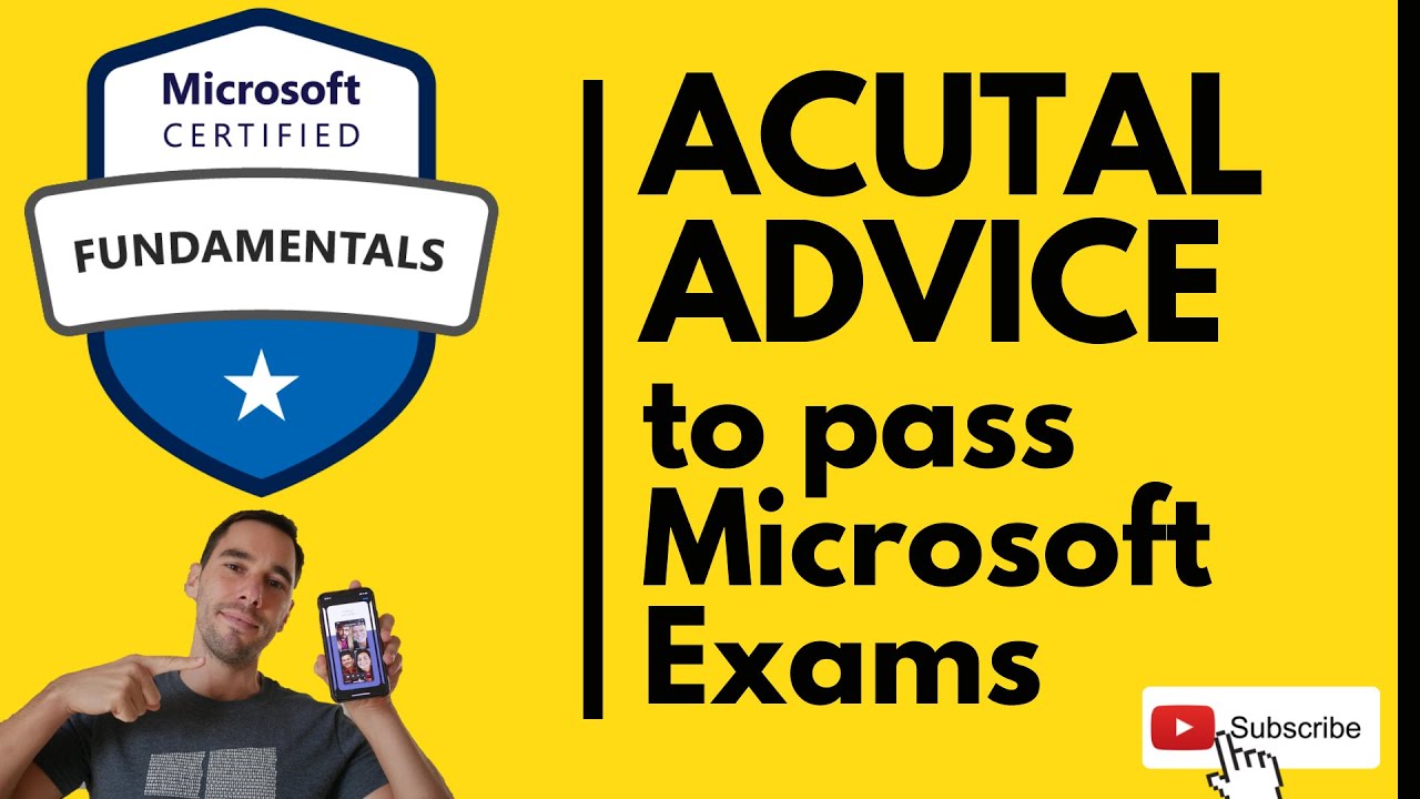 ACUTAL advice on how to pass Microsoft Exams including Microsoft ...