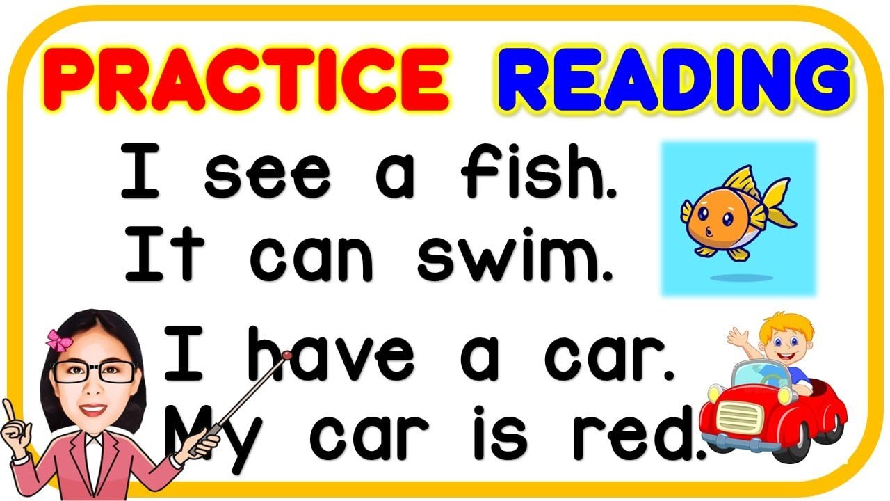 EASY READING LESSON FOR KIDS - GRADE1 | PRACTICE AND LEARN TO READ ...