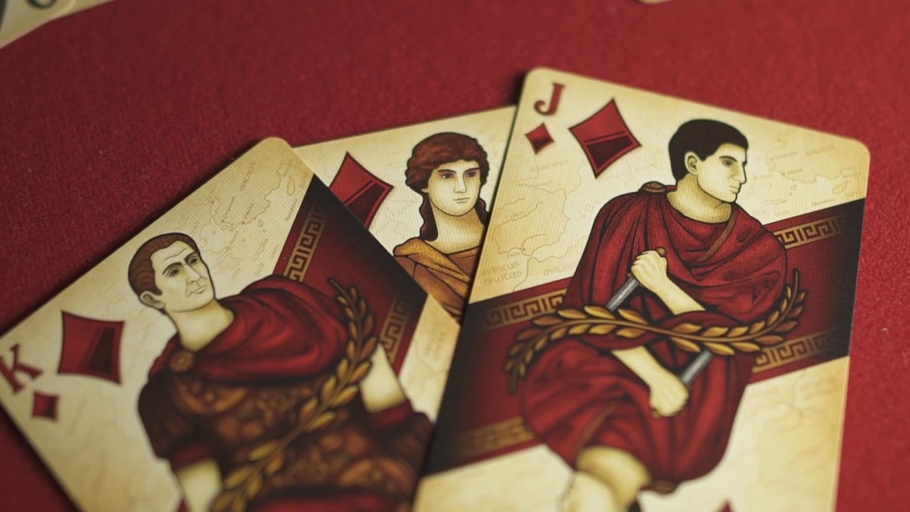 Rome Playing Cards Antony Edition by Midnight Cards - Magicland.se ...