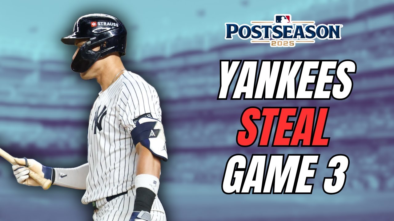 Yankees STEAL Game 3 With Big 9-6 Win | INSTANT REACTION - YouTube