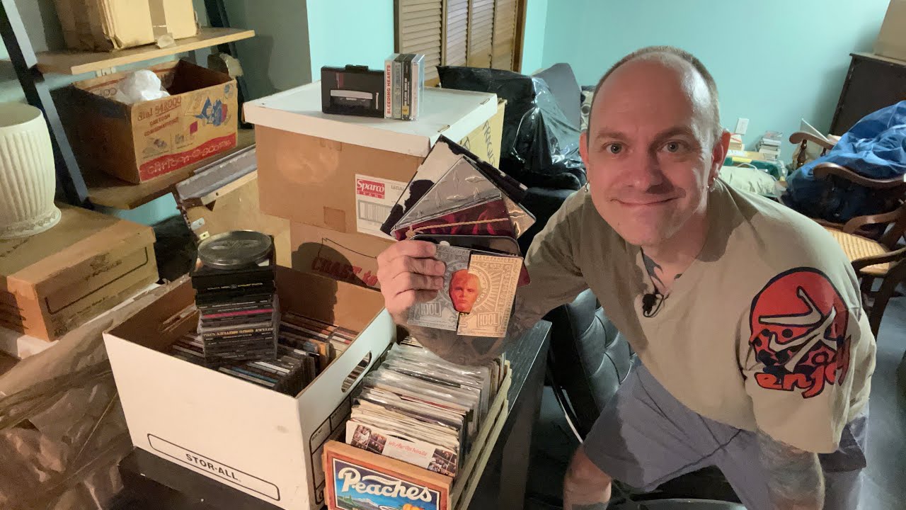 Moving Music #2 - Unboxing Stuff I Haven’t Seen In 25 Years! - YouTube