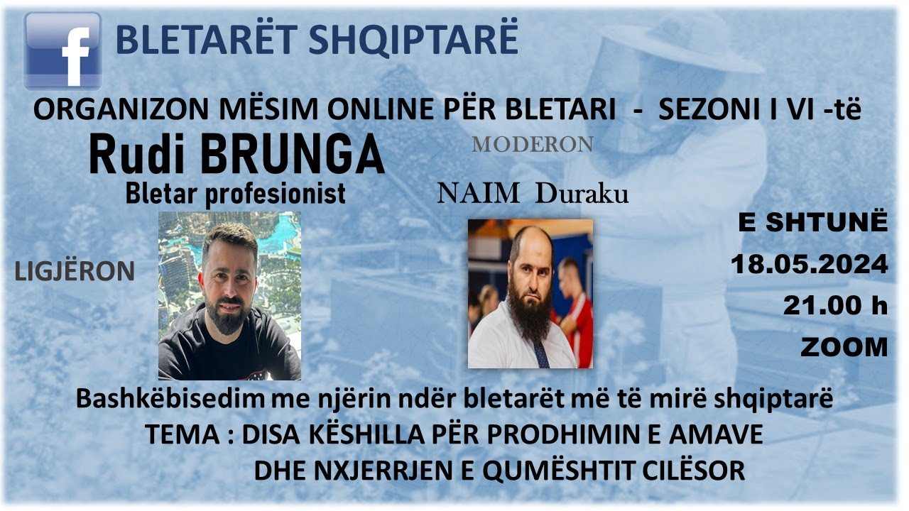 18.05.2024 BLETARI SHQIPTAR - RUDI BRUNGA - YouTube