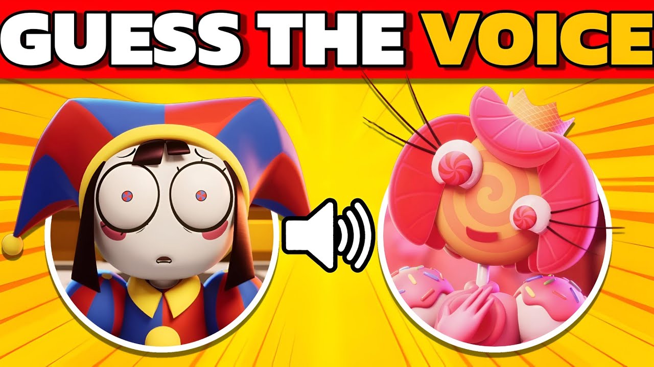 Guess The Voice! | The Amazing Digital Circus Ep. 2 🎩🎪🤹‍♀️ | Pomni, Jax ...