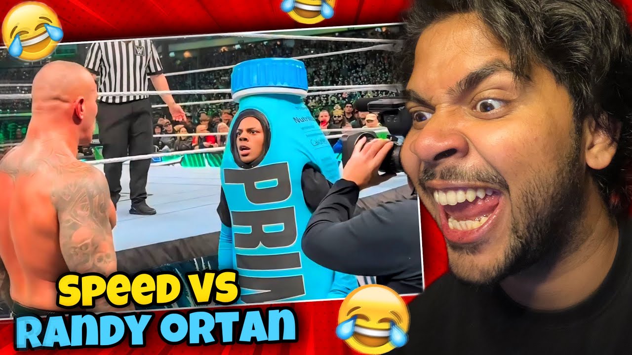Ishowspeed gets RKO’d by Randy Ortonin in WWE - Reaction by INDIAN ...