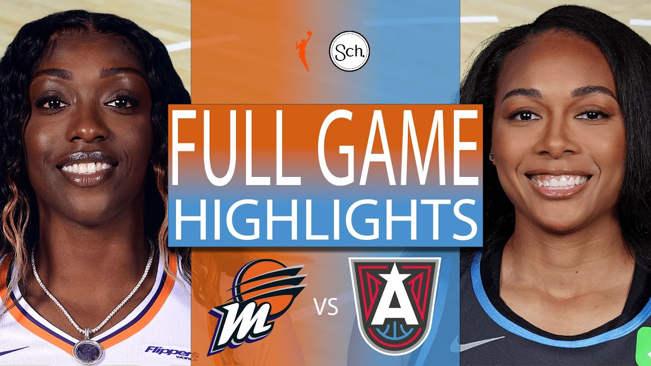 Phoenix Mercury vs Atlanta Dream - Full Game Highlights | August 1 ...
