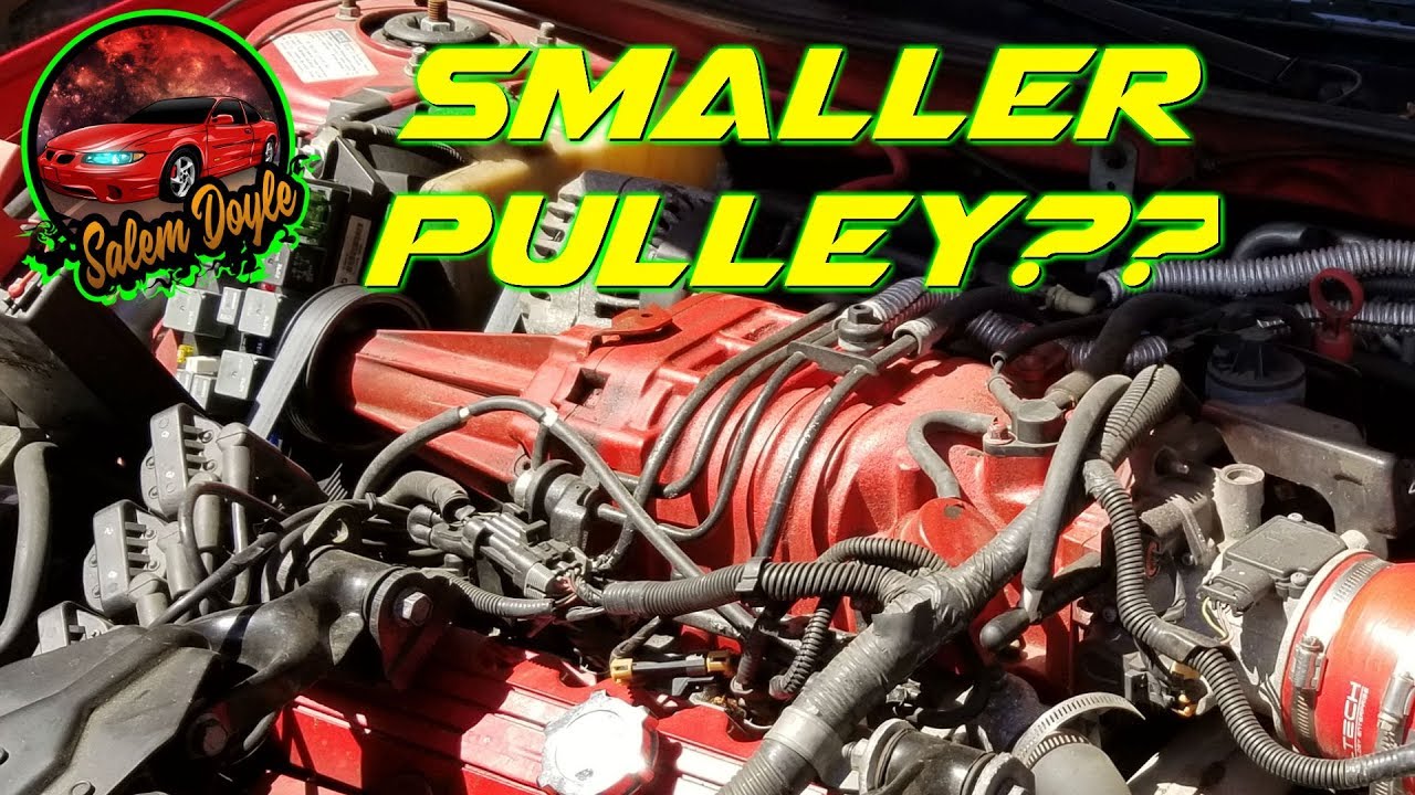 How To Know When It's Time To Drop A Pulley Size on your Supercharger ...