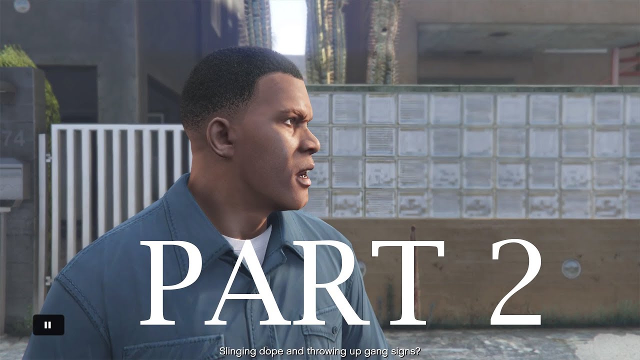 GTA 5 (PART 2) - Mission:2 - Franklin and Lamar (PS4 Pro) - YouTube