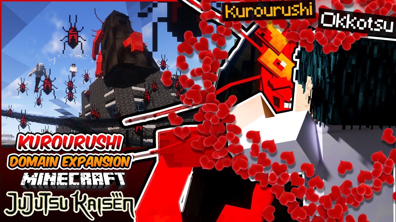 Most DISGUSTING Domain Expansion using Kurourushi inside Minecraft ...