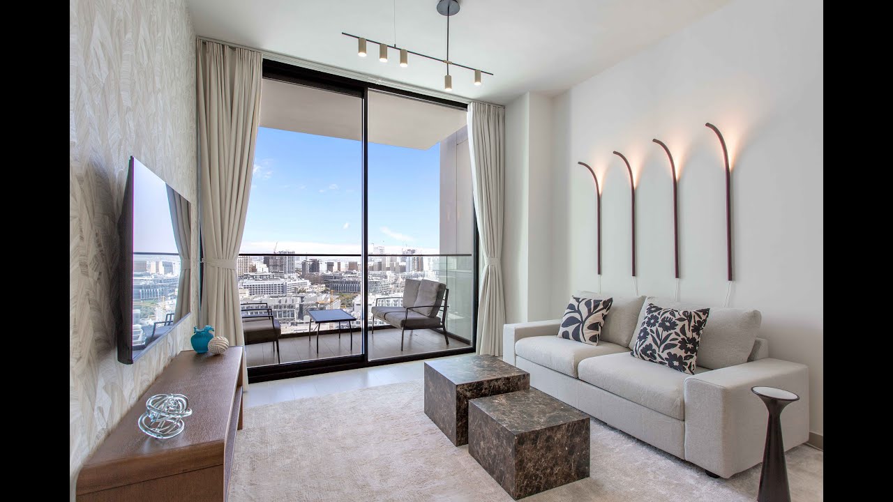 Stylish 1 Bedroom in Binghatti Lavender JVC - YouTube