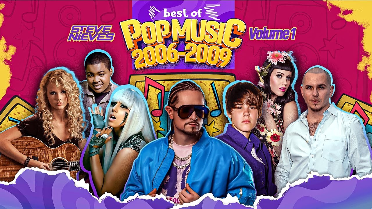 Best of Pop Music 2006-2009 | Dj Steve Nieves Mix | Lady Gaga, Justin ...