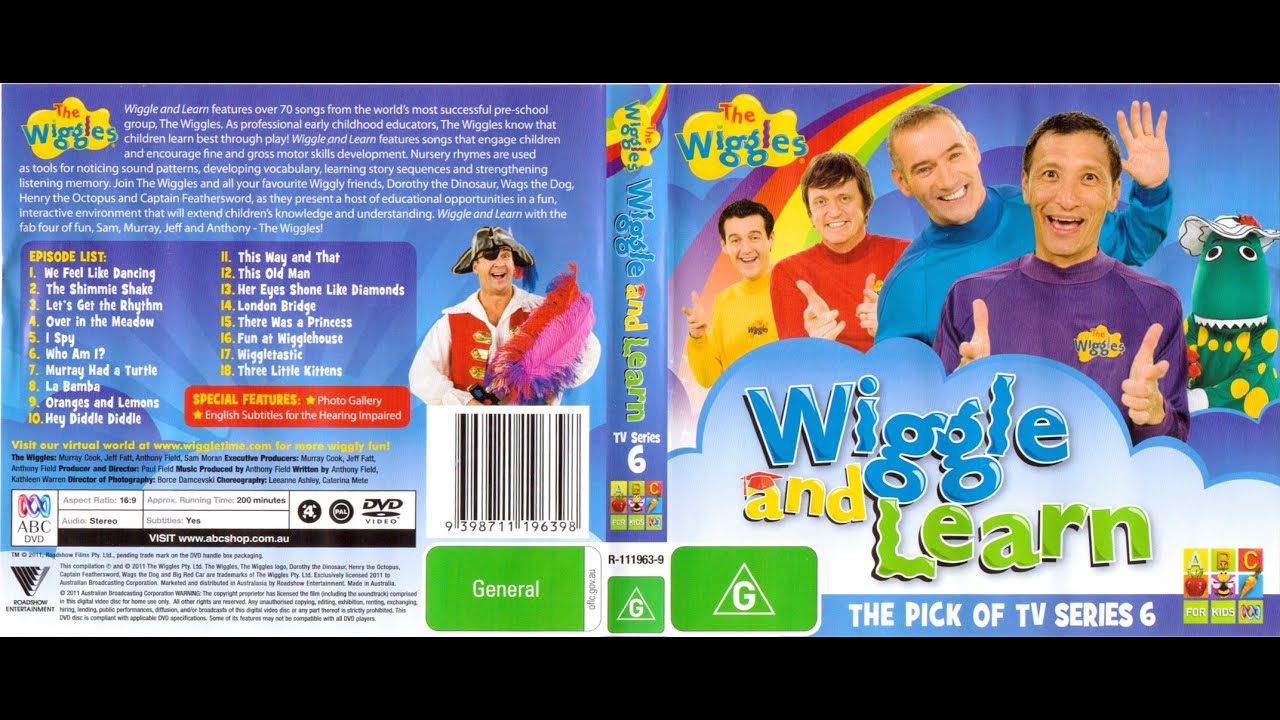 Opening To The Wiggles Wiggle and Learn: The Pick of TV Series 6 2011 ...