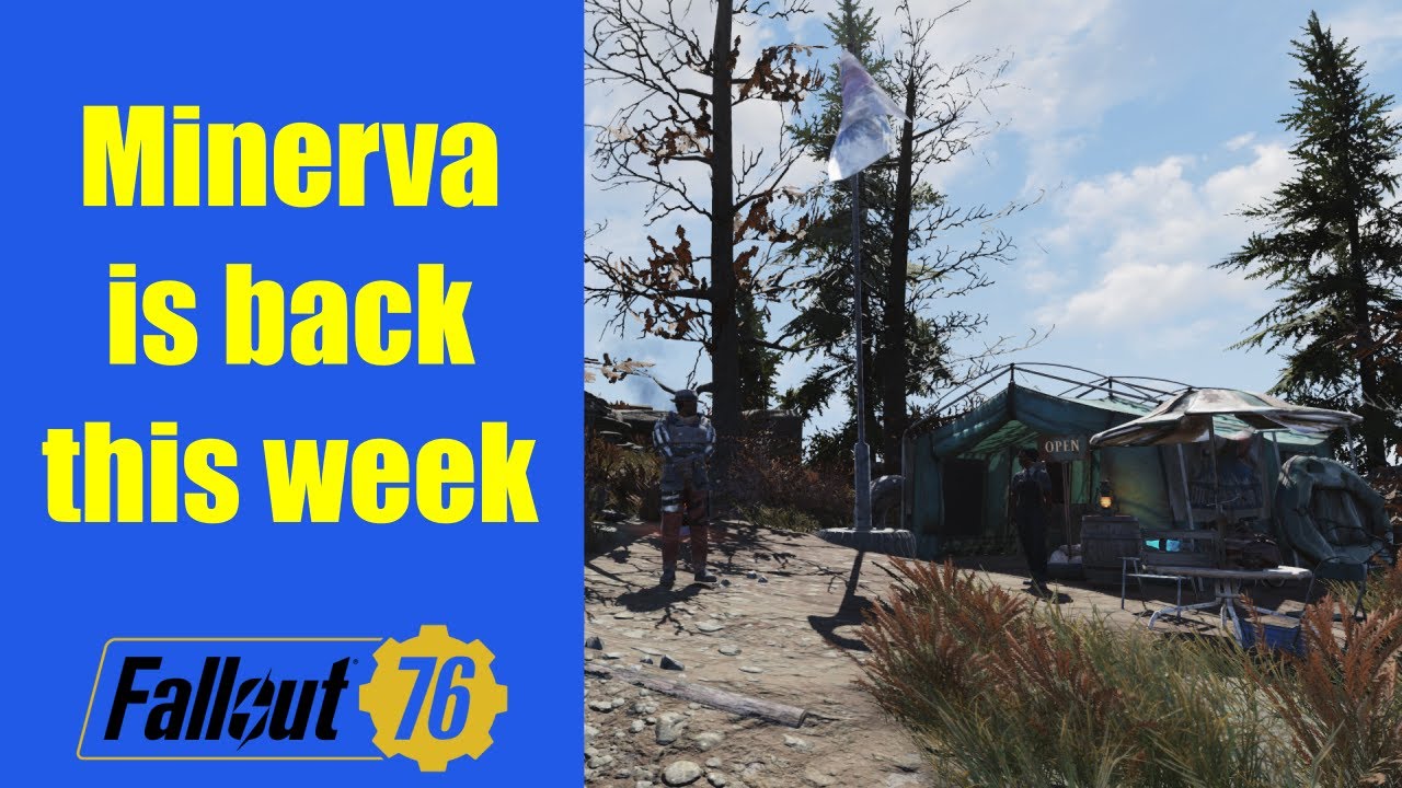 Fallout 76 - Minerva is back November 8th - 10th (location and plan of ...