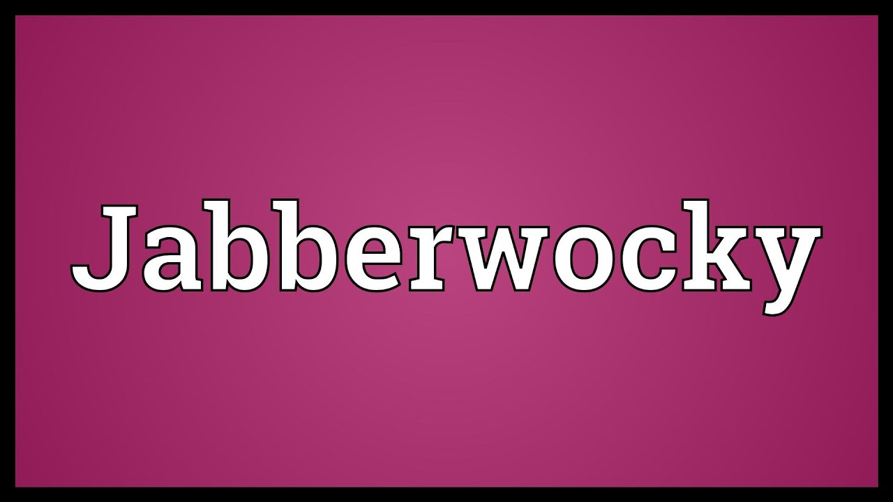 Jabberwocky Meaning YouTube jabberwocky-meaning-youtube