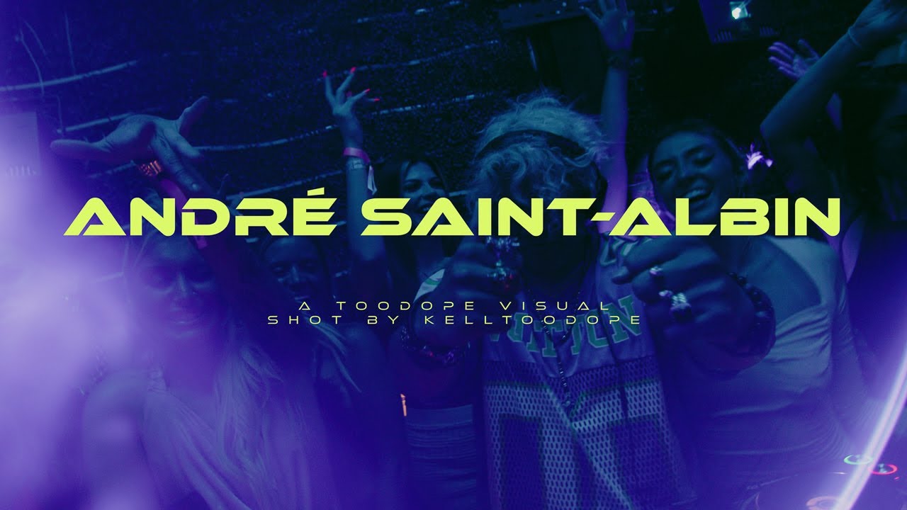 André Saint-Albin | DJ SET | Blackmagic 6k Pro - YouTube