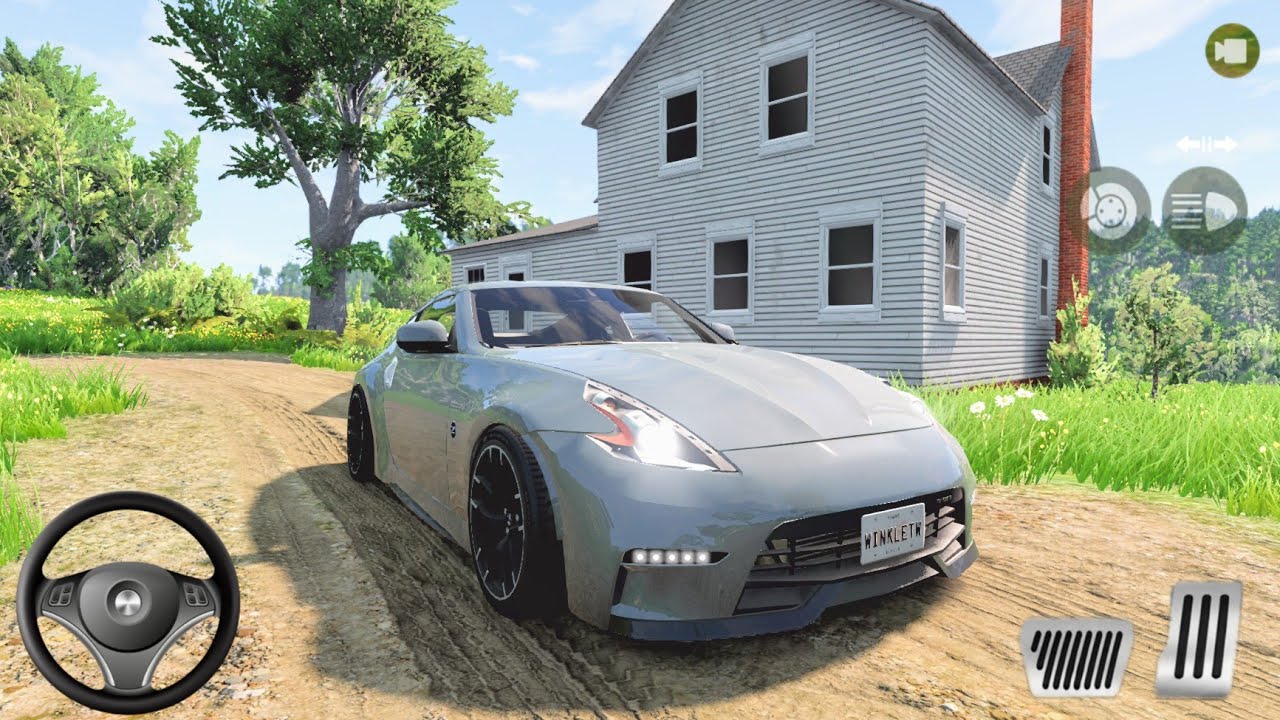 Nissan 370z Car Driving - BeamNg Drive - Car Games Pc Gameplay ...