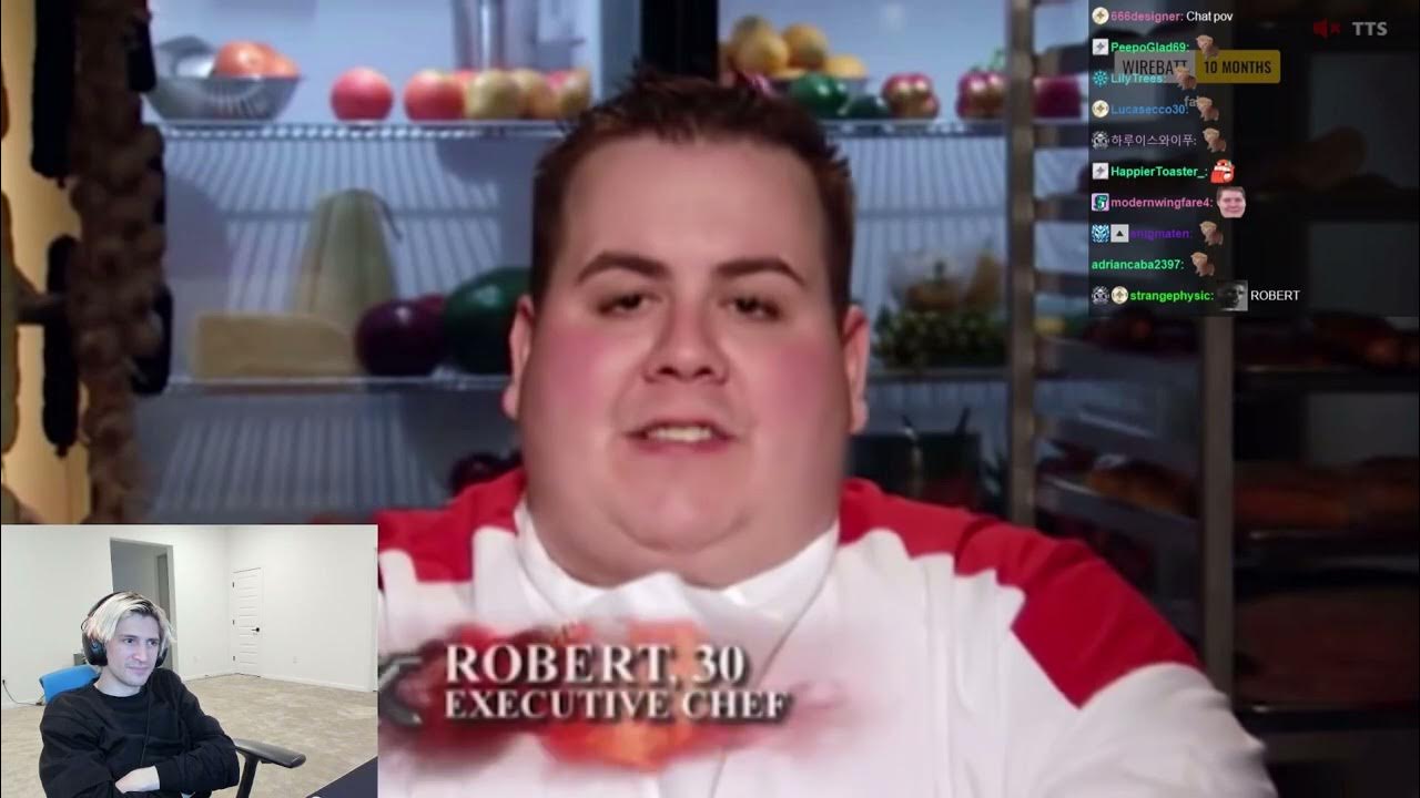 xQc watches Hell's Kitchen S6 E2 - YouTube