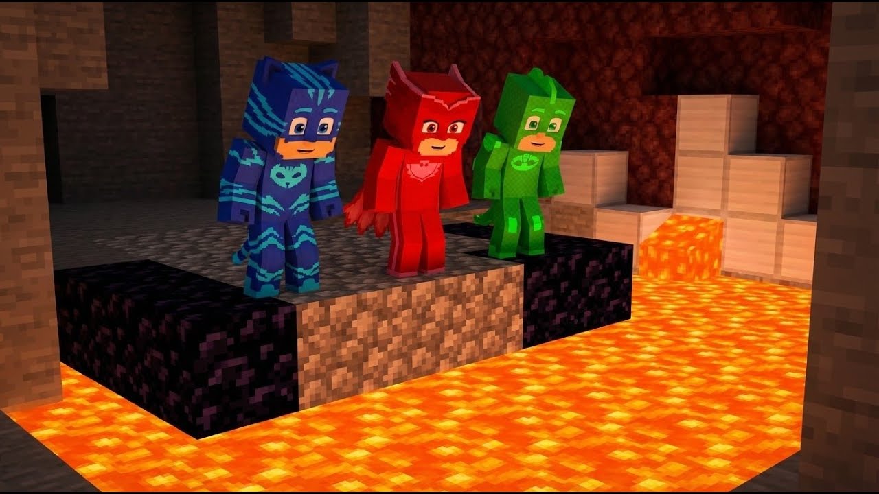 Minecraft : CAN WE SAVE THE PJ MASKS? (Ps3/Xbox360/PS4/XboxOne/PE/MCPE ...