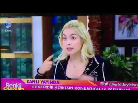 Kanal D Magazin - Aleyna Tilki Ego Sahnesi - Aleyna Tilki Gerçek Yuzu!