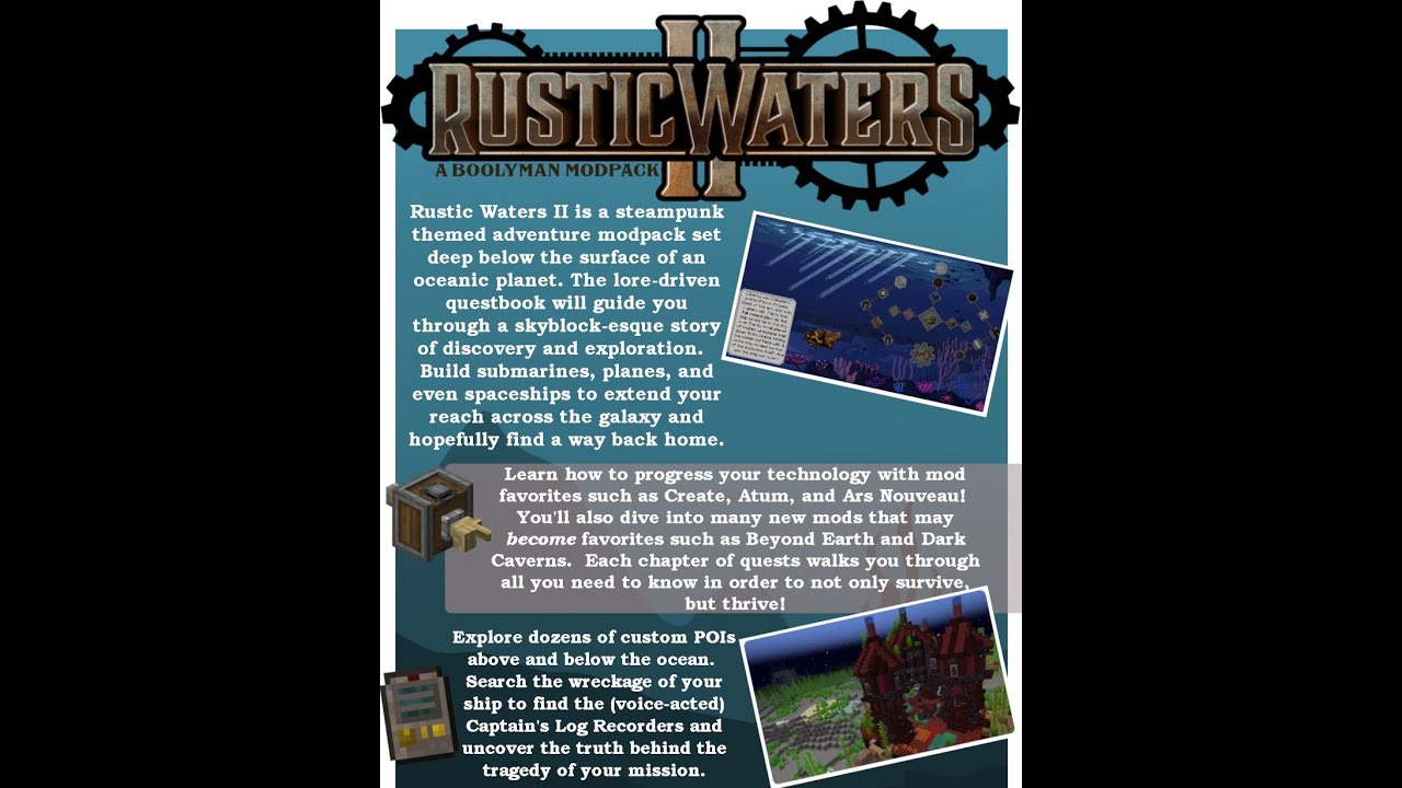 Обзор сборки Rustic Waters II - YouTube